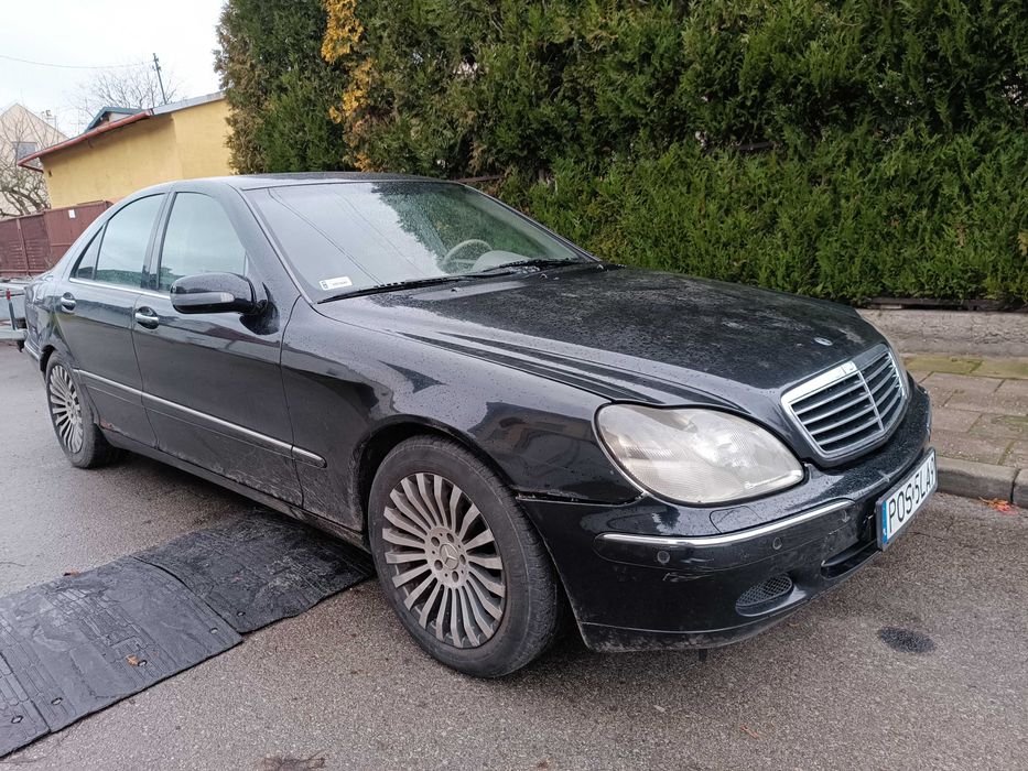 Mercedes S klasa S320 w220, 3.2 CDI - złom na chodzie , cena za całość Częstochowa Błeszno • OLX.pl