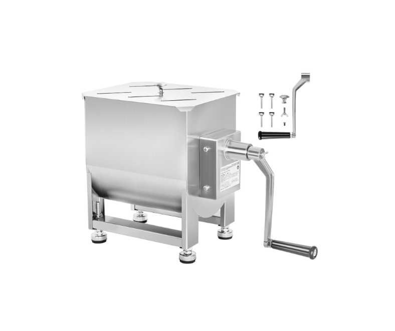 Ręczny Mikser do Mięsa 20L do Kiełbas Mięs ze Stali Nierdzewnej ...