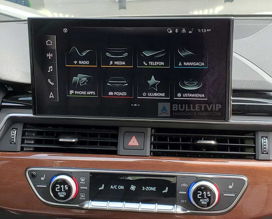 Audi MHI3 MIB3 Konwersja USA-EU POLSKIE MENU Modele A4 A5 e-tron Q7 Q8 ...