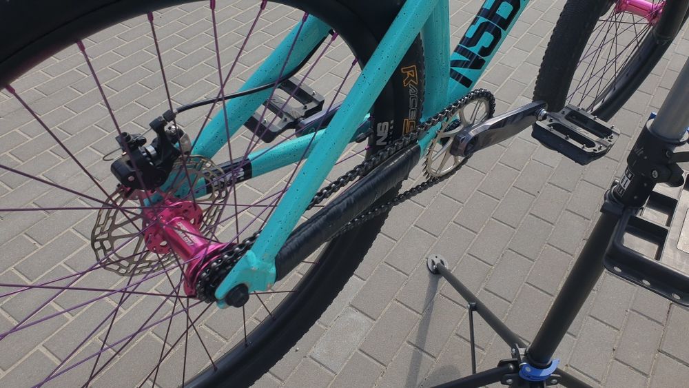 Ns bikes decade v2 toothpaste dirt 26 rockshox (dartmoor fr dh rotor ...