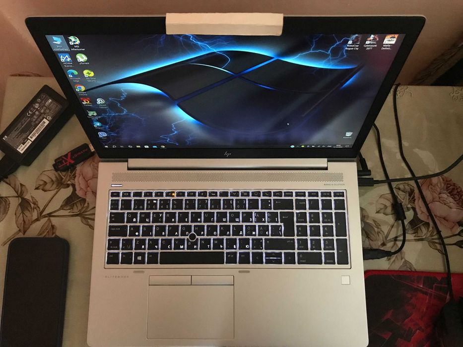 Ноутбук HP elitebook 850 g5 и плюс razer core x RTX 3070 Ti 8 гб: 37 ...