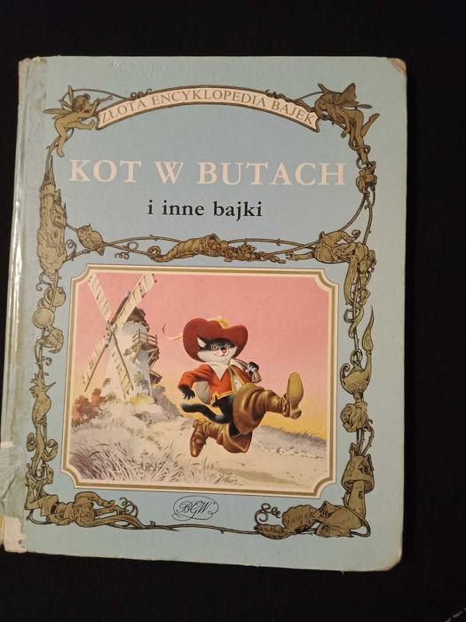 "Kot w butach i inne bajki" Złota Encyklopedia Bajek. Tony Wolf Zamość • OLX.pl