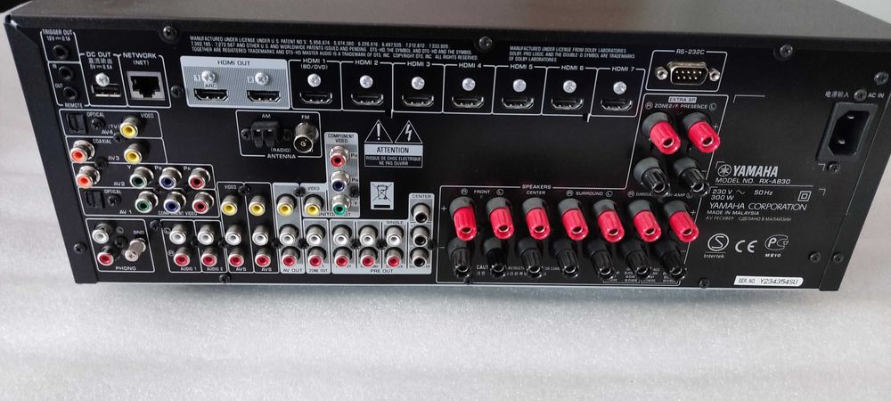 Amplituner Yamaha RX-A830 7.2 czarny Pabianice • OLX.pl