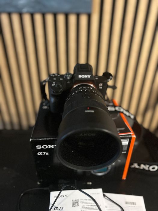 APARAT SONY A7 III / niski przebieg: 1600 Stan jak nowy, gwarancja ...