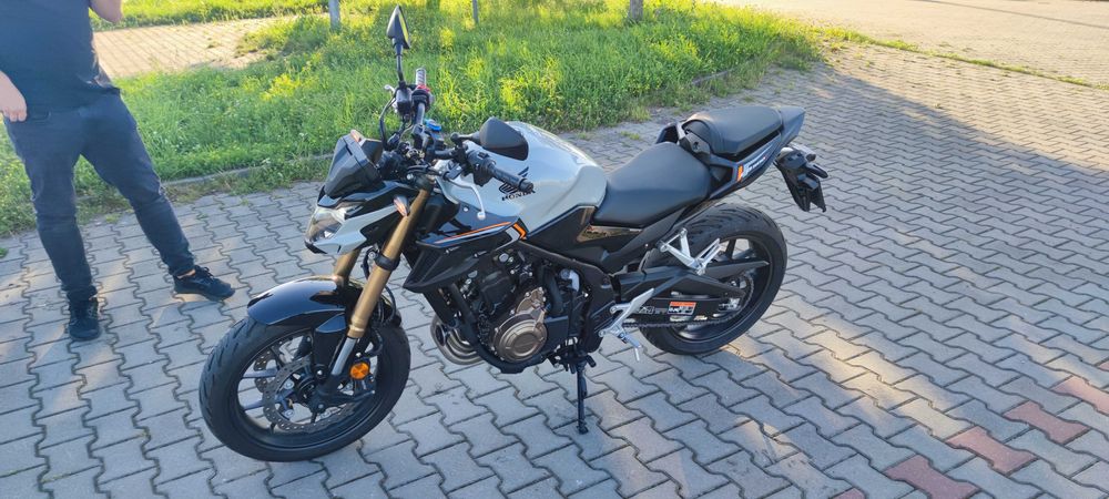 Honda CB500F Smoky Gray 35kW A2 Gdynia Karwiny • OLX.pl