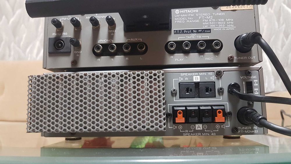 Усилитель Hitachi "Lo-D" HA-M2 MK II+FT-M2 mini system made in Japan: 4 ...
