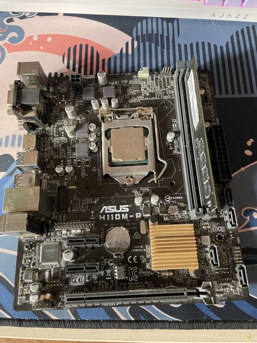 Комплект Материнская плата Asus H110M-R + ОЗУ 16 GB: 1 450 грн. - Комплектуючі та аксесуари ...