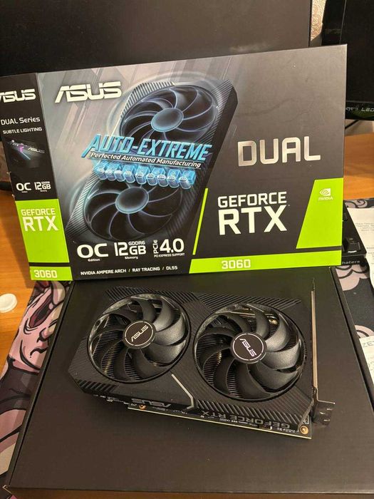 Відеокарта NVIDIA GeForce RTX 3060 12GB (гарантія 1 рік від rozetka): 9 500 грн. - Комплектуючі ...