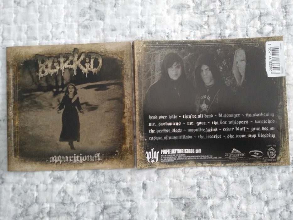 MISFITS oraz BLITZKID-kultowe grupy horror punk z USA - zestaw płyt CD ...