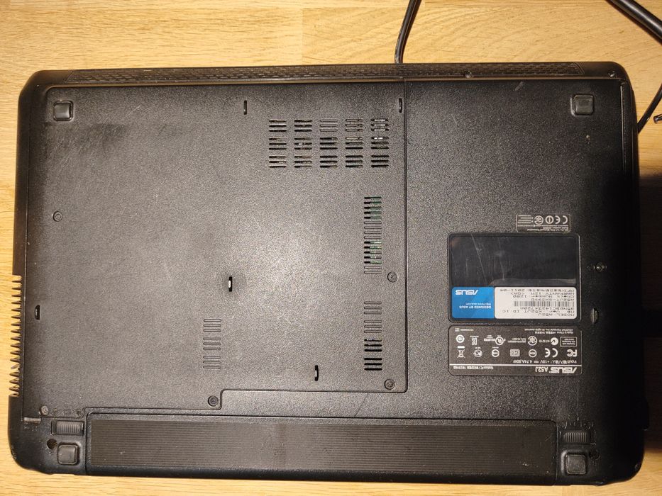 Ноутбук asus a52j: 800 грн. - Ноутбуки Кременчуг на Olx