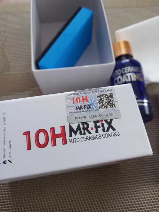 Жидкое стекло оригинал Mr Fix 10H нанокерамика авто керамик рідке скло: 250 грн. - Автокосметика ...