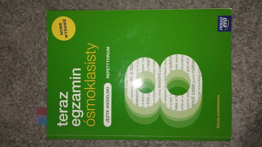 Teraz egzamin ósmoklasisty Język angielski repetytorium nowa era Wólka Panieńska • OLX.pl
