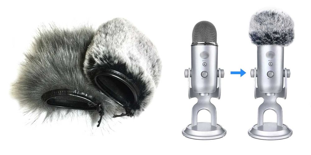 Ветрозащита HyperX Solo Razer Seiren X Fifine K669 K670 K680 Blue Yeti ...