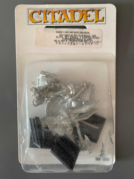 Warhammer Fantasy Battle: Dwarf King Alrik - blister, oldhammer ...