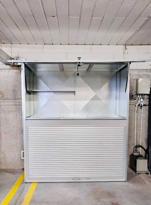 Box na parking, szafa garażowa, zabudowa, piwnica na rower, schowek ...