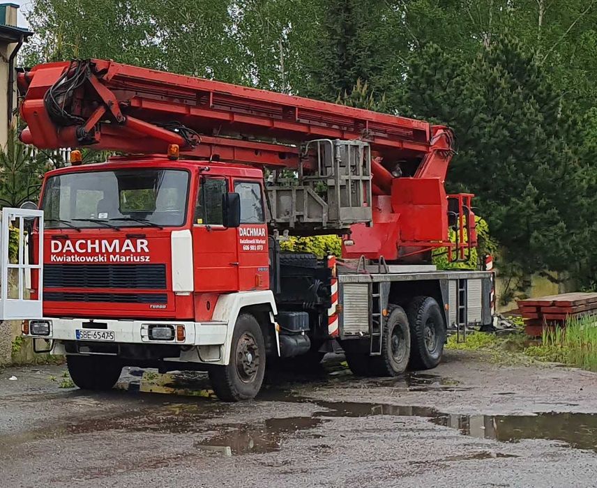 Podnośnik koszowy 4x6 zwyżka bumar 42m wumag bronto ruthmann zamiana ...