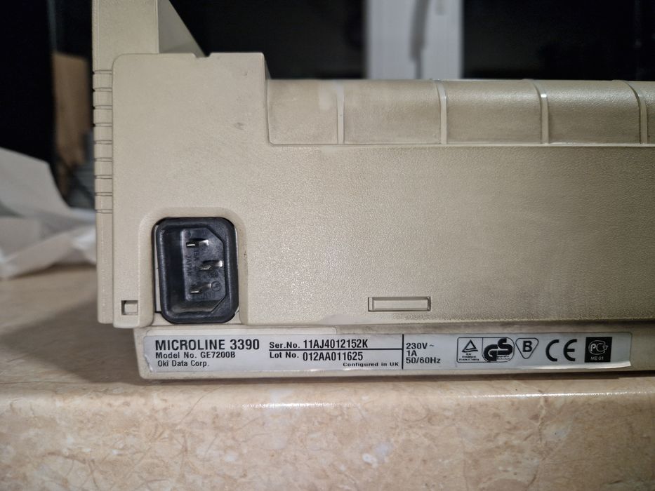 Oki microline 3390 24 pin printer Rydułtowy • OLX.pl