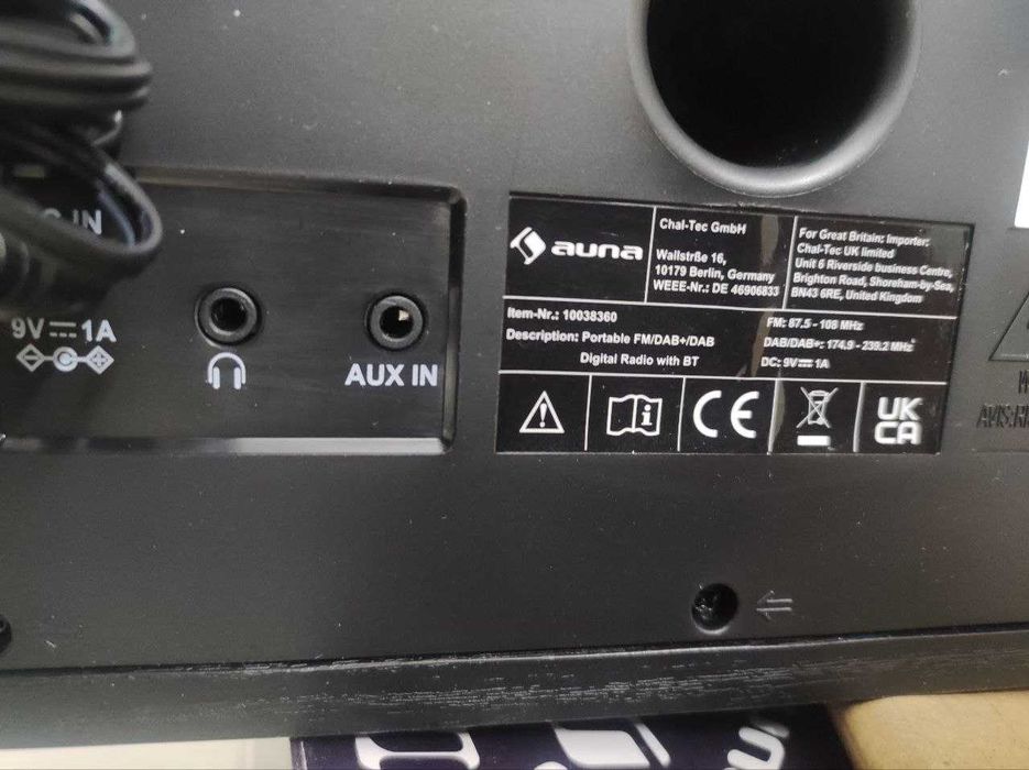 Радіо Радиоприемник Auna Ambient DAB+/FM-радио BT 5.0 AUX-IN: 999 грн. - Радіоприймачі Луцьк на Olx