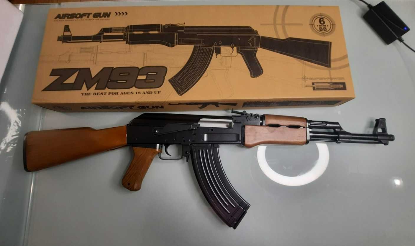 Дитячий новий zm 93 метал автомат +500 куль топ калашнікова: 1 649 грн ...