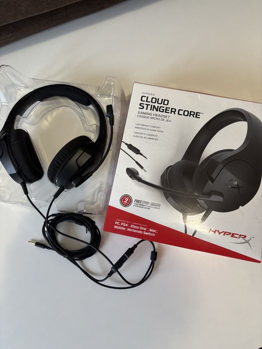 Навушники дротові HyperX Cloud Stinger Core: 1 450 грн. - Навушники Київ на Olx