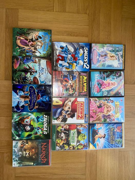 Filmy bajki DVD Walt Disney dla dzieci + familijne bajki Warszawa Praga ...