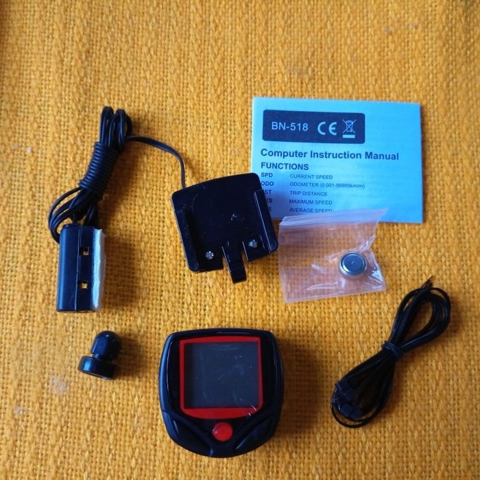 Велокомпьютер спидометр влагозащищённый SUNDING-548/BN-518: 88 грн ...