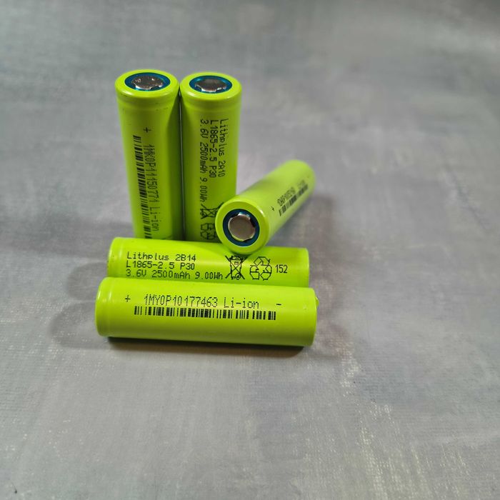 Аккумулятор 18650 Высокотоковый Lithplus L1865-2.5P30 2500mAh/20А/12: ...