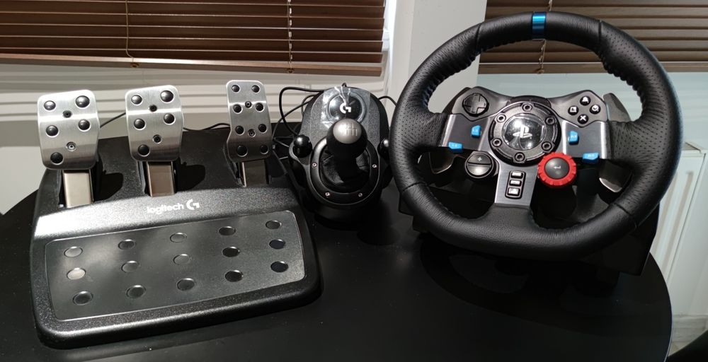 Logitech G29 + Shifter (PC/PS5/PS4/PS3) Katowice Koszutka • OLX.pl