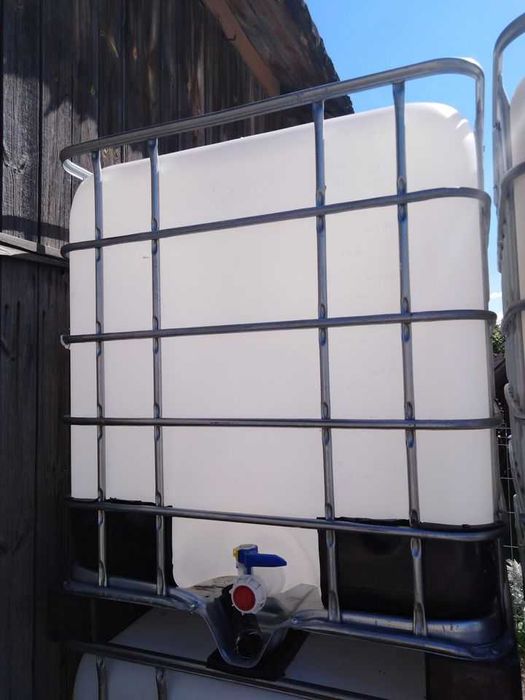 Zbiornik 1000l Mauzer Pojemnik Jak Nowy Transport Janki • OLX.pl