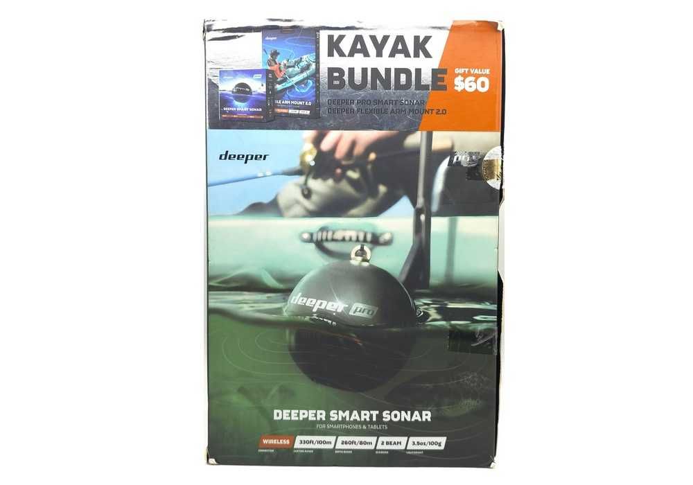 НОВЫЙ! Эхолот Deeper PRO Smart Sonar + Flexible Arm Mount 2.0 BUNDLE: 8 ...