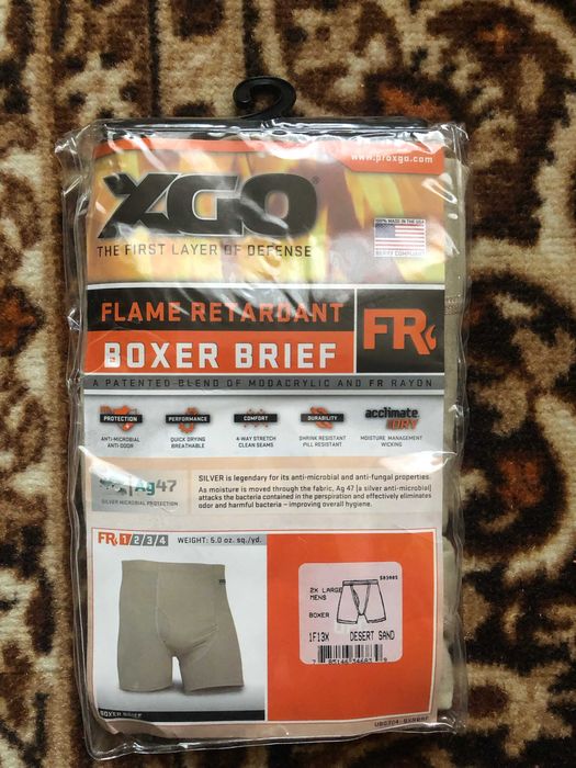 Вогнестійки труси XGO Phase FR Boxer Brief (FR1): 475 грн. - Труси ...