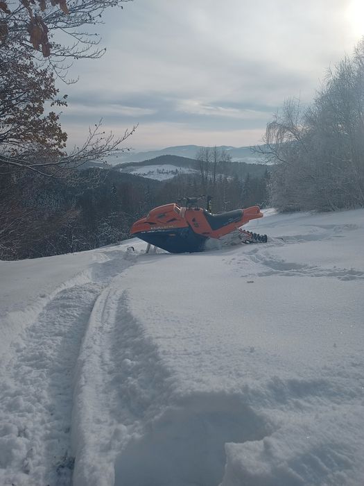 Skuter śnieżny Ad Boivin Snow Hawk 500F Rotax Unikat jedyny w polsce ...