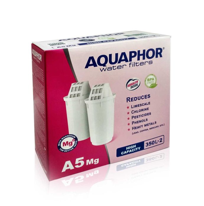 Комплект картриджей Аквафор нового поколения А5 Mg (2шт): 340 грн ...
