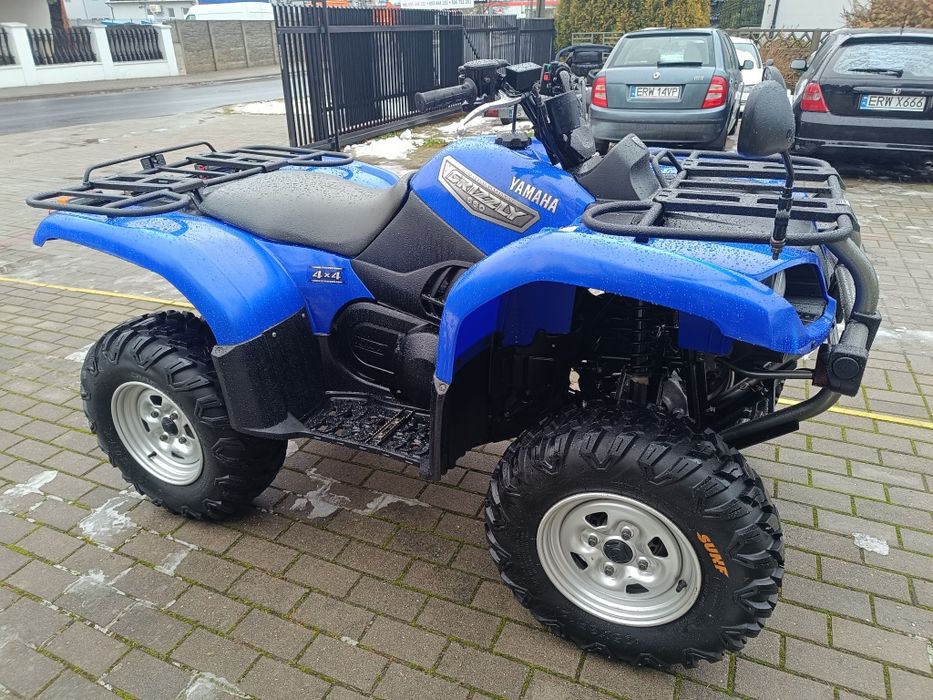 Yamaha Grizzly 660 cc 4x4 Rejestracja Stan BDB can am rincon kingquad ...