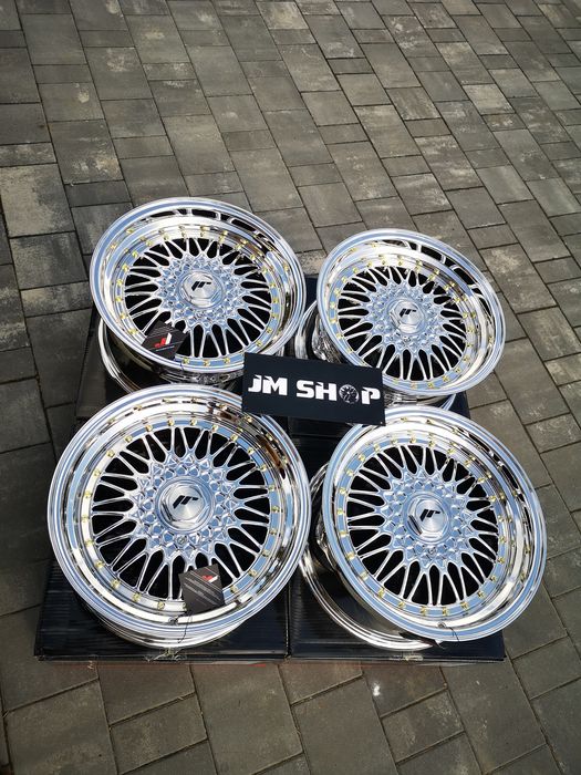 Felgi JR9 (BBS RS) 17" 7.5J 8.5J 10J 4x100 5x112 5x120 Cieszyn • OLX.pl