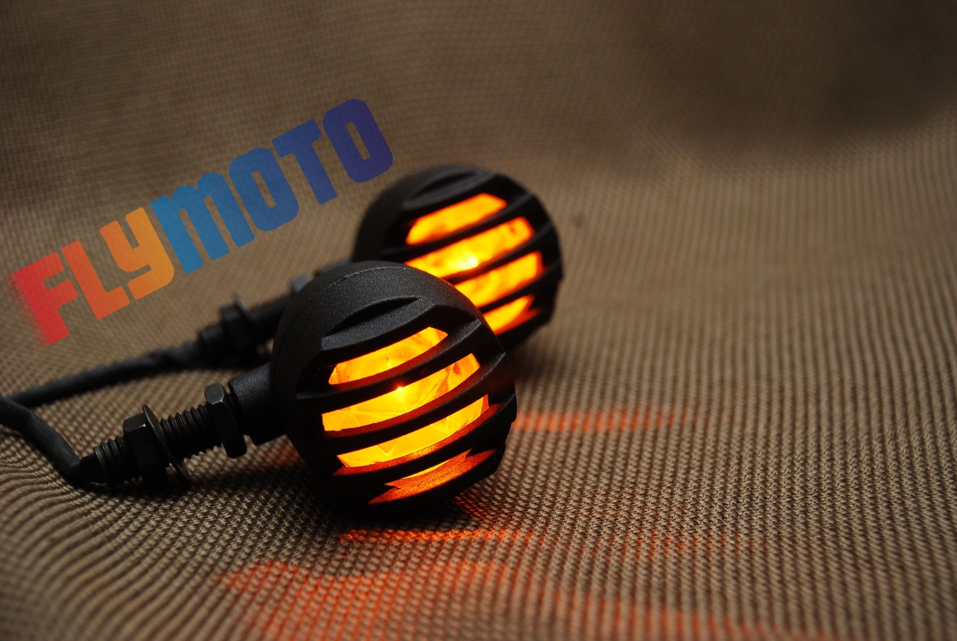 LED Мото поворотники гриль метал! с решеткой на мотоцикл кастом чоппер ...