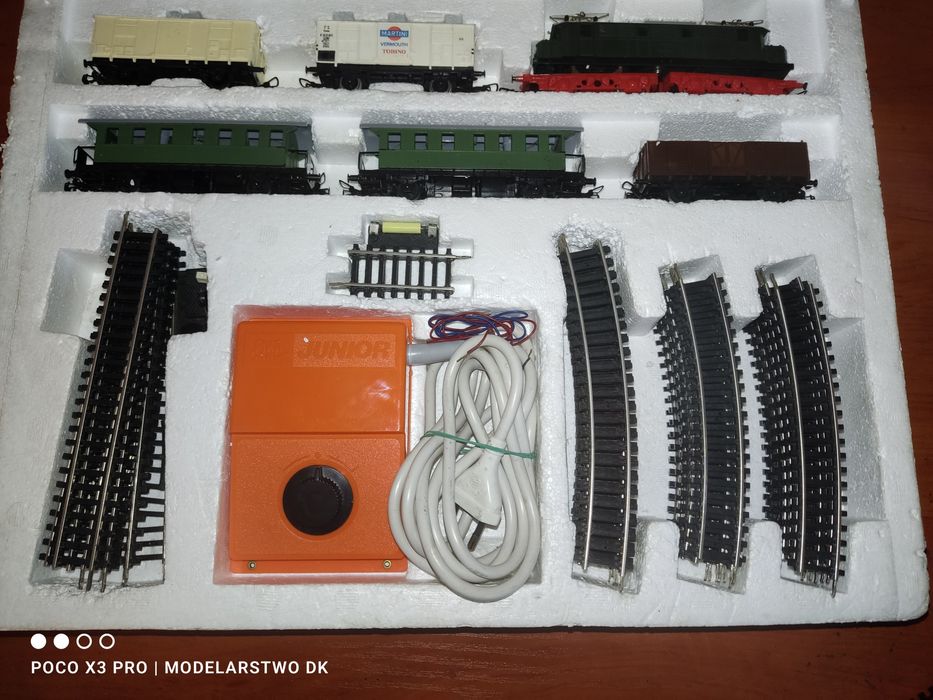 Piko rozszerzony zestaw z elektrowozem w skali H0 1:87 kolejka makieta Rybnik • OLX.pl
