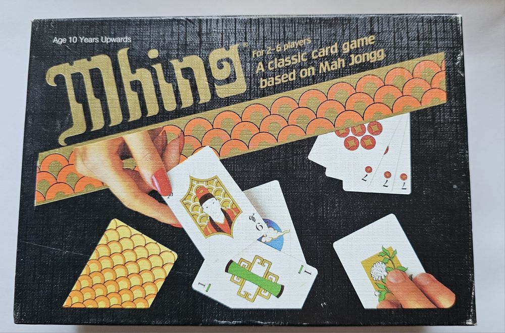 Mhing gra karciana oparta na Mahjong vintage po angielsku Warszawa ...