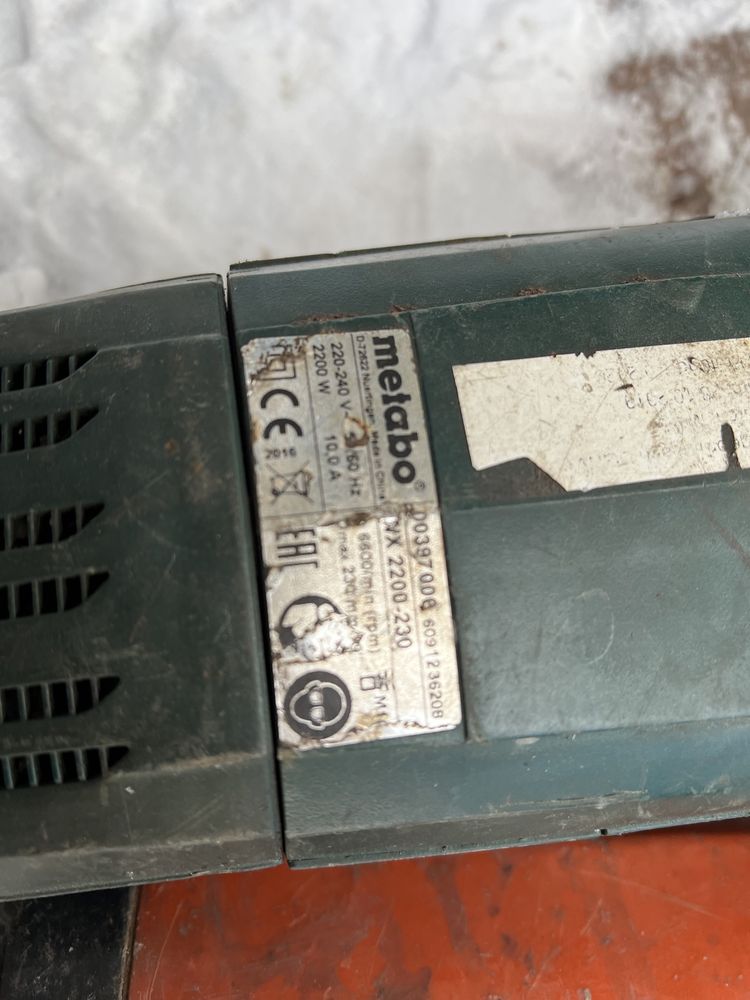 Болгарка велика Bosch Metabo Germany: 1 000 грн. - Електроінструмент ...