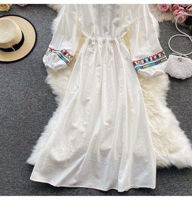 Лляна Вишита сукня вишиванка міді 1 500 грн Сукні вишиванки Перегінське на Olx