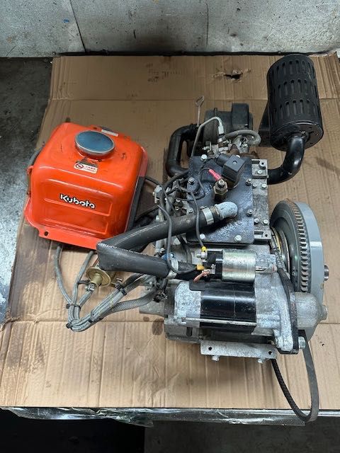Kubota EA300-E2 6KVA silnik diesel do pompy wodnej agregatu Wojkowice ...