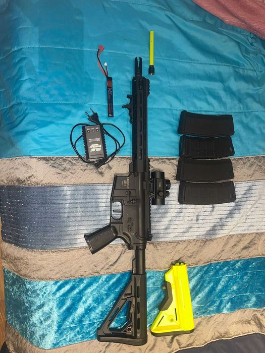 Vendo Novritsch SSR4 (Metal) - Réplica de Airsoft (Como Nova) + Extras ...