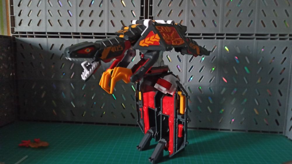 Koreanski Transformers Mecha God Beast Raptor zabawka robot Tarnowiec ...