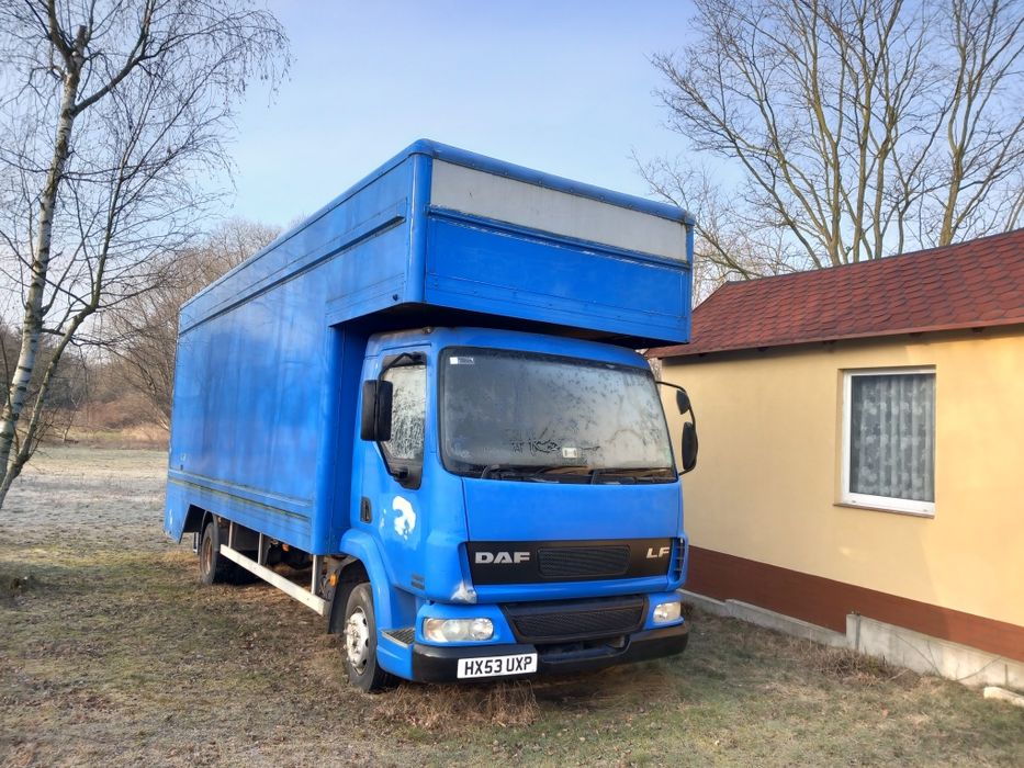 DAF LF 45.150 – baza pod kampera – Anglik – 180k mil – odpala– 2003 Boszkowo-Letnisko • OLX.pl