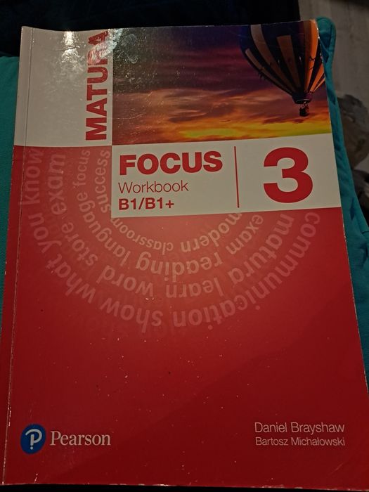 FOCUS workbook B1/B1+ MATura 3 Wrocław Fabryczna • OLX.pl