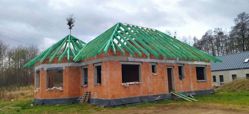 Wyci ta Wi ba Dachowa CNC Drewno Konstrukcyjne C24 KVH Dachy