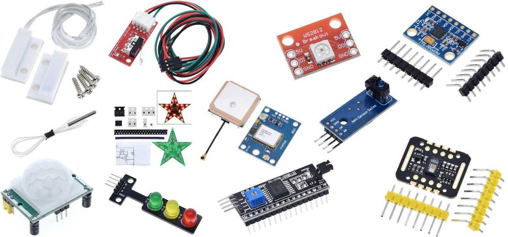 [Preços+baixos] Arduino, ESP, Sensores, Motores, Drivers, Displays,GSM ...