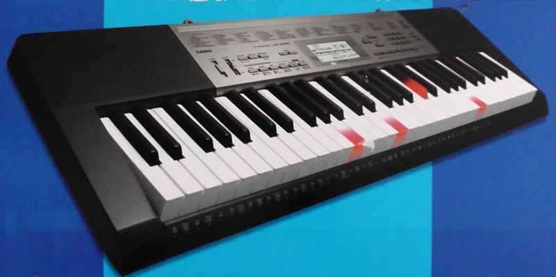 Casio LK-240 Keyboard do nauki podświetlana i dynamiczna klawiatura ...