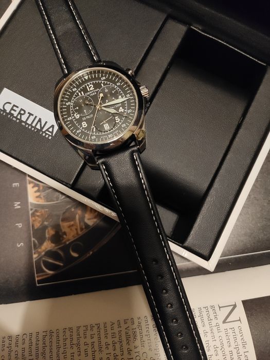 Certina DS Pilot chronograf ETA 251.262 Warszawa Wawer • OLX.pl