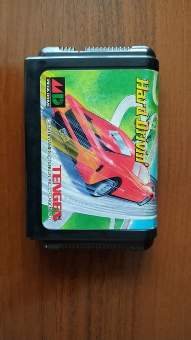 Gra Sega Mega Drive Hard Drivin kartridż oryginał Katowice Wełnowiec ...
